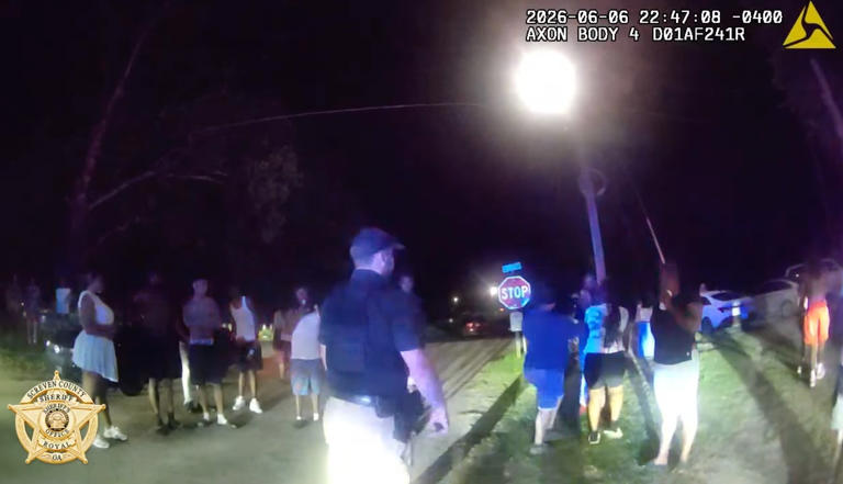 Crowd turns 'aggressive' during Hiltonia traffic stop; mother, son arrested