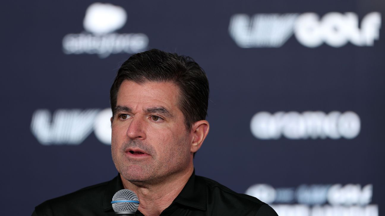 LIV Golf CEO won't guarantee final 4 events of '26 to be played
