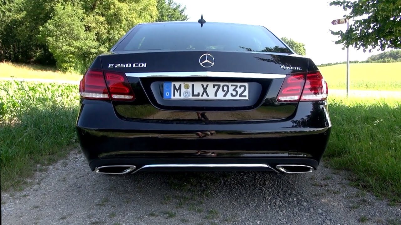 2014 Mercedes E 250 CDI 204 HP test drive