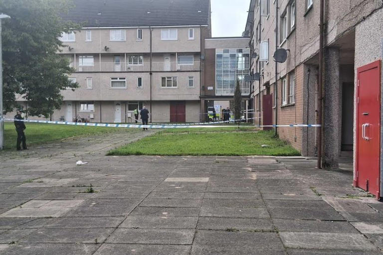 Woman and dog injured in Paisley disturbance as police tape off 'scary ...
