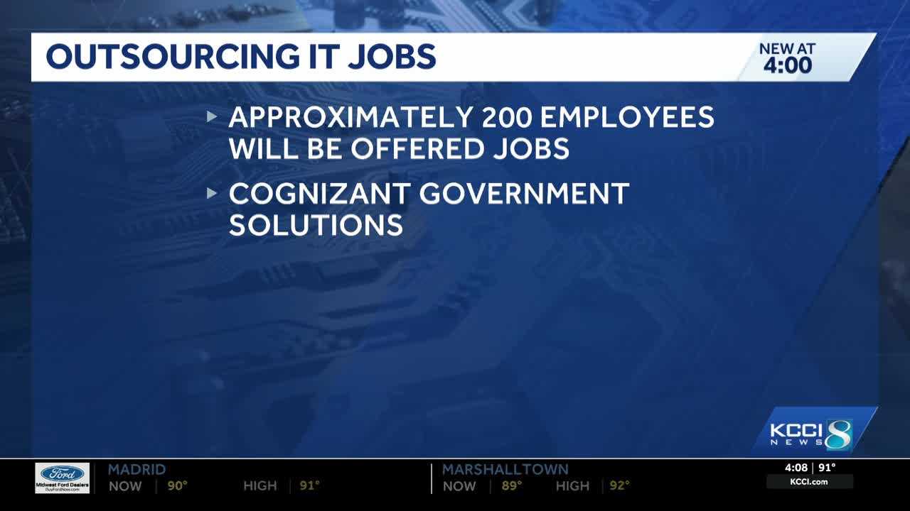 Gov. Reynolds announces plan to outsource Iowa executive branch IT jobs