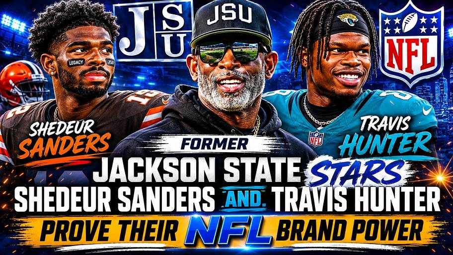 Shedeur Sanders, Travis Hunter flex NFL brand power as league's top ...