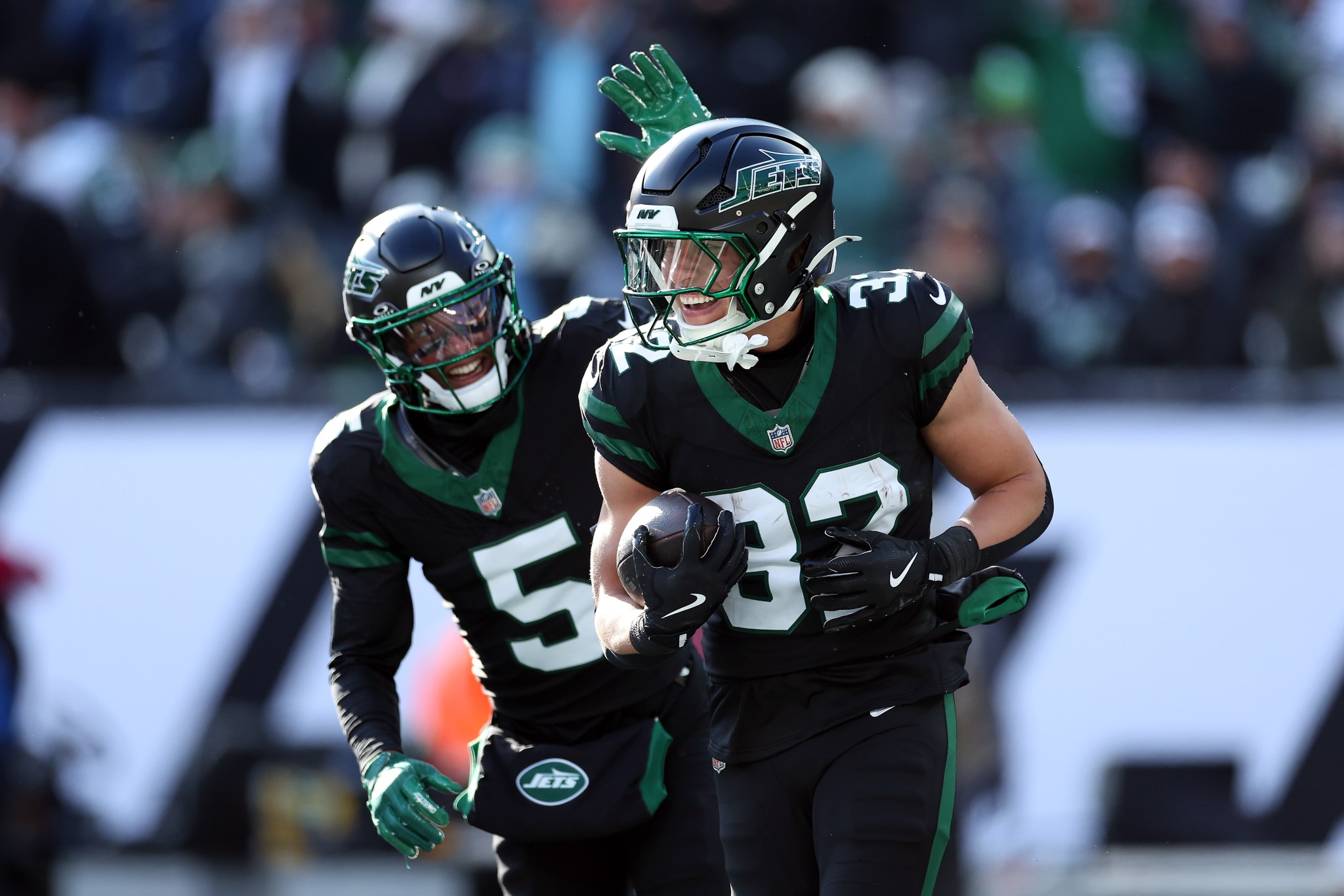 Jets could trade offensive talent following Breece Hall signing