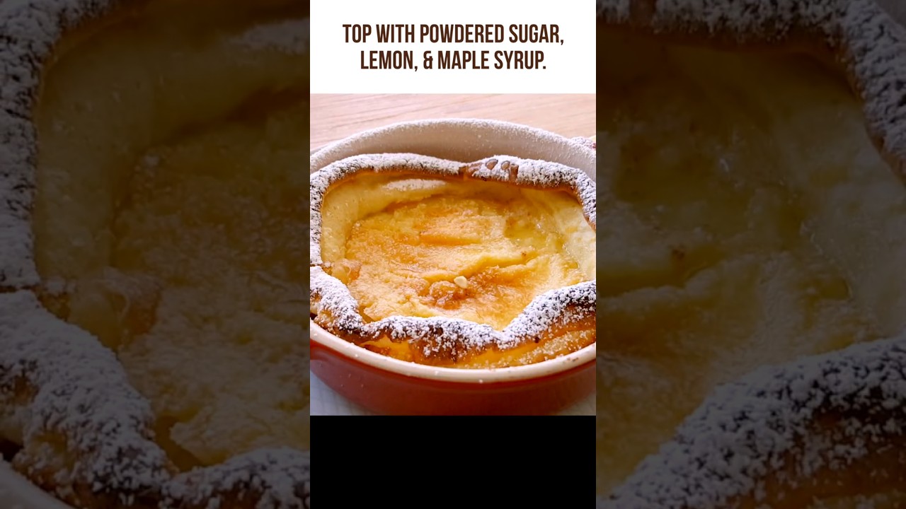 One-egg Dutch baby (made with just 6 ingredients!)