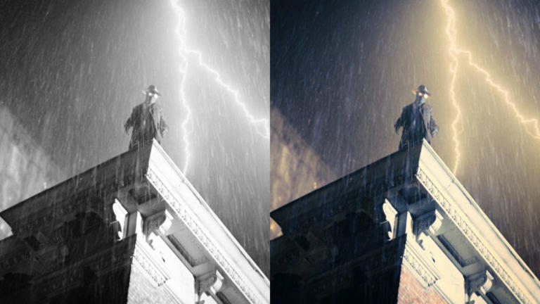 How Spider-Noir pulled off color and black-and-white versions of the show