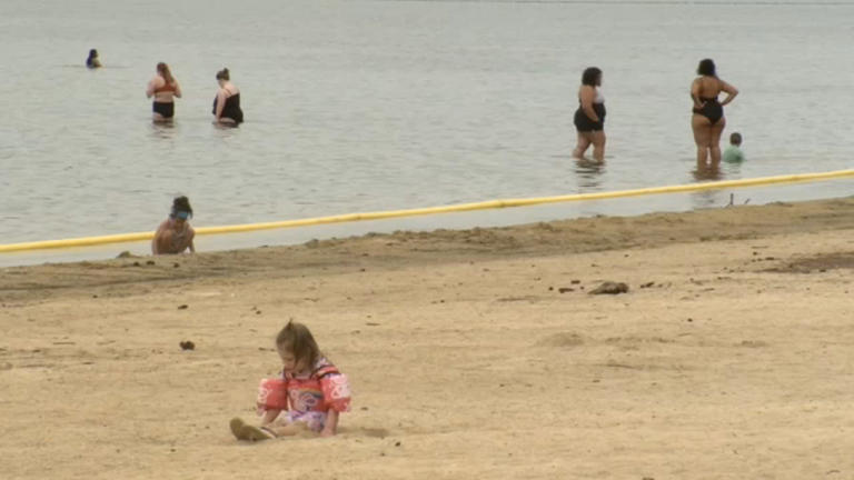 Falls Lake water-level drop amid drought noticeable to visitors ...