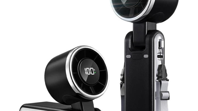 Personal fans to keep you cool on the go, starting at only $14