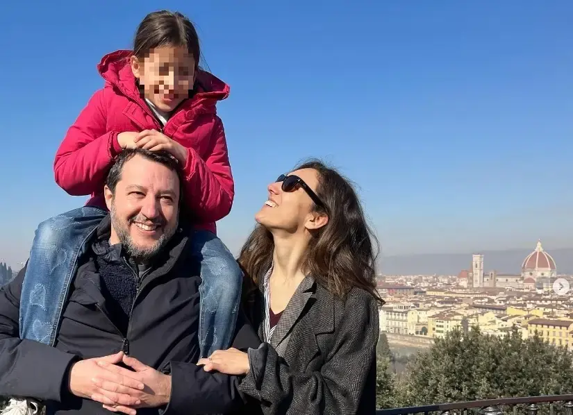 Federico e Mirta, chi sono i figli di Matteo Salvini (nati da due ...