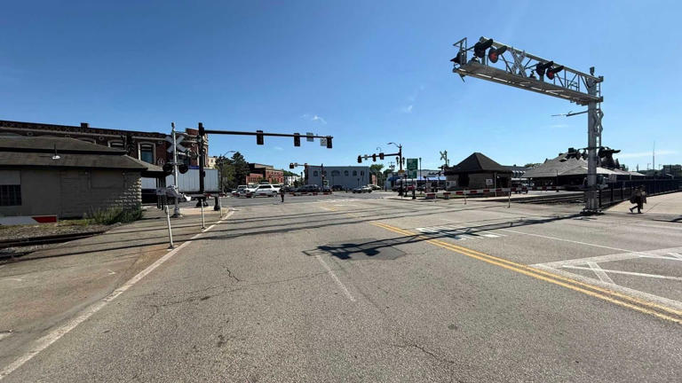 Traffic diverted after cargo train derails at MBTA station