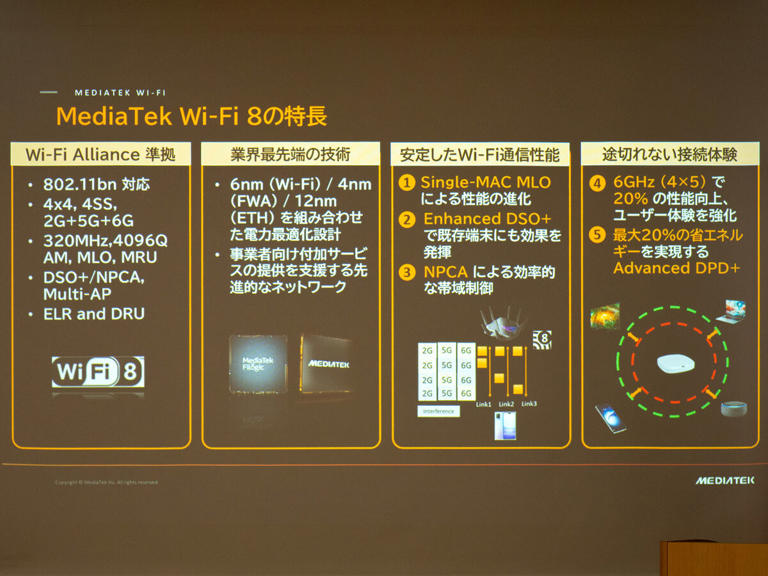 J:COMがWi-Fi 8の実証実験に着手 MediaTekと挑む“切れないWi-Fi”の実現