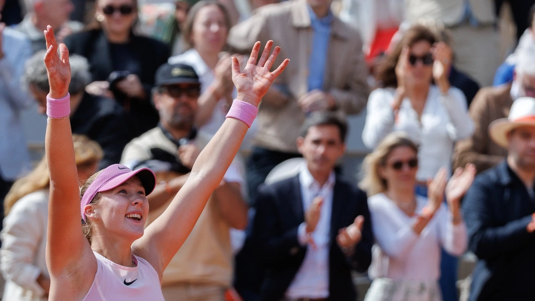 Andreeva claims historic French Open title at 19