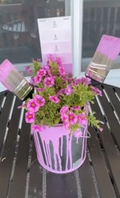 Stunning planter makeover easy DIY home decor
