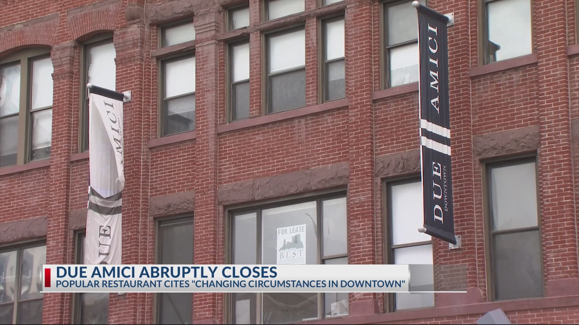 Long-standing Columbus restaurant Due Amici closes doors abruptly