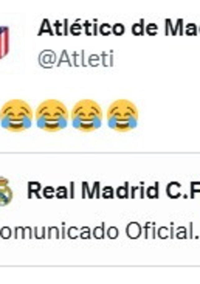 Real, la replica dell'Atletico tra ironia e sfottò: "Ci fate ridere ...
