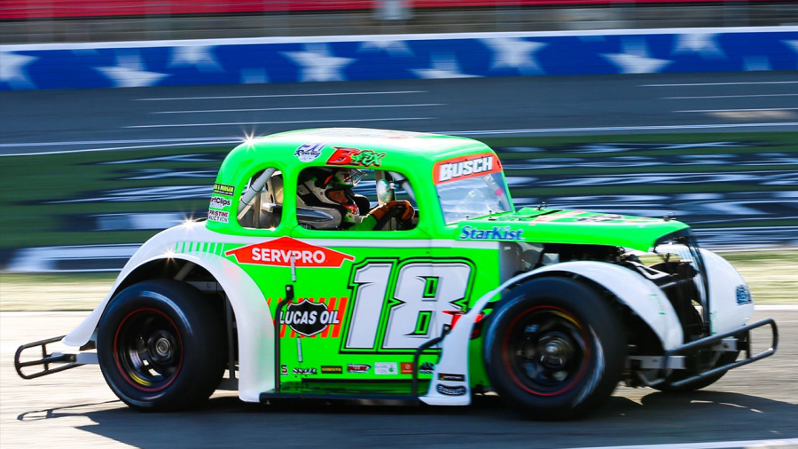 11-year-old Brexton Busch returns to racing at Charlotte Motor Speedway ...