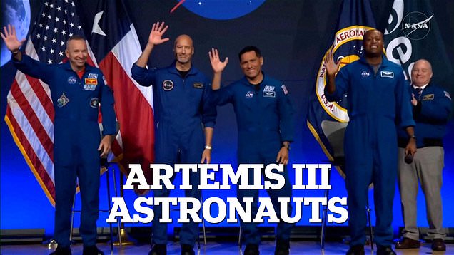 NASA reveals four astronauts set to fly to the moon