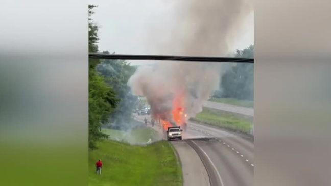 THP: Driver lacked hazmat registration and placard in I-75 truck fire ...
