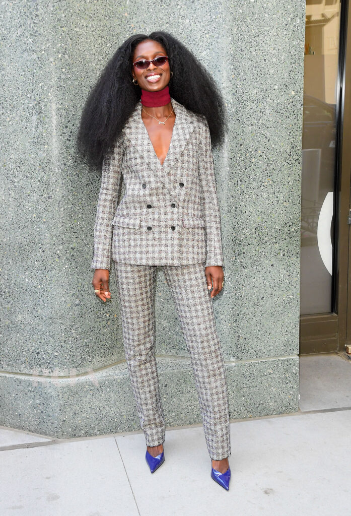 Jodie Turner-Smith delivers two tailoring moments in New York