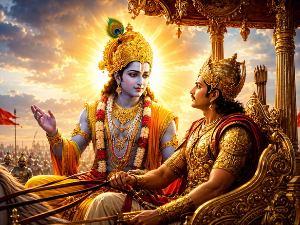 You don't find God when life is good. Gita explains why