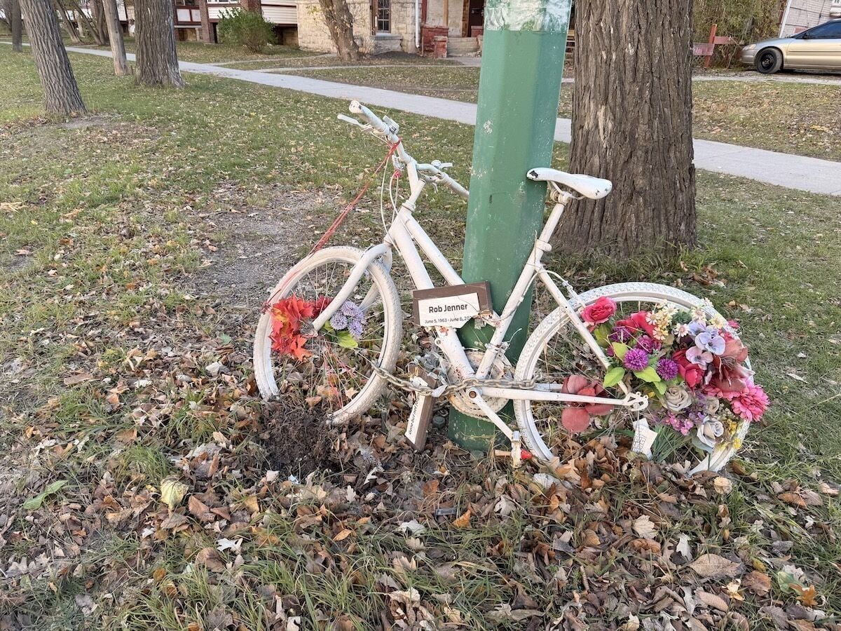 Community marks cyclist's birthday with road safety block party two ...