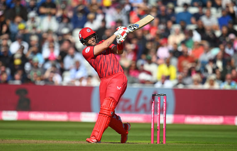 Liam Livingstone shines with record-breaking sixes in Lancashire's T20 win