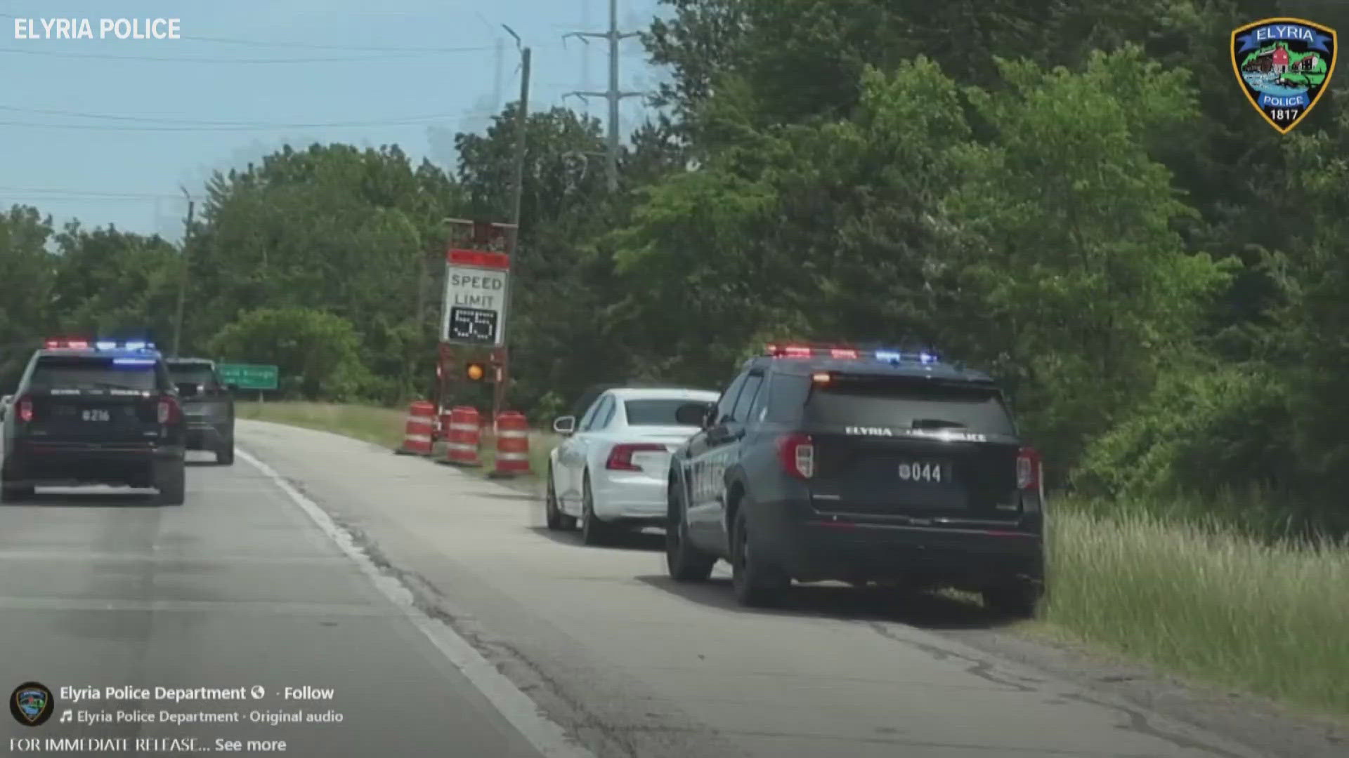 Elyria police stepping up enforcement in I-90 work zone amid rise in ...