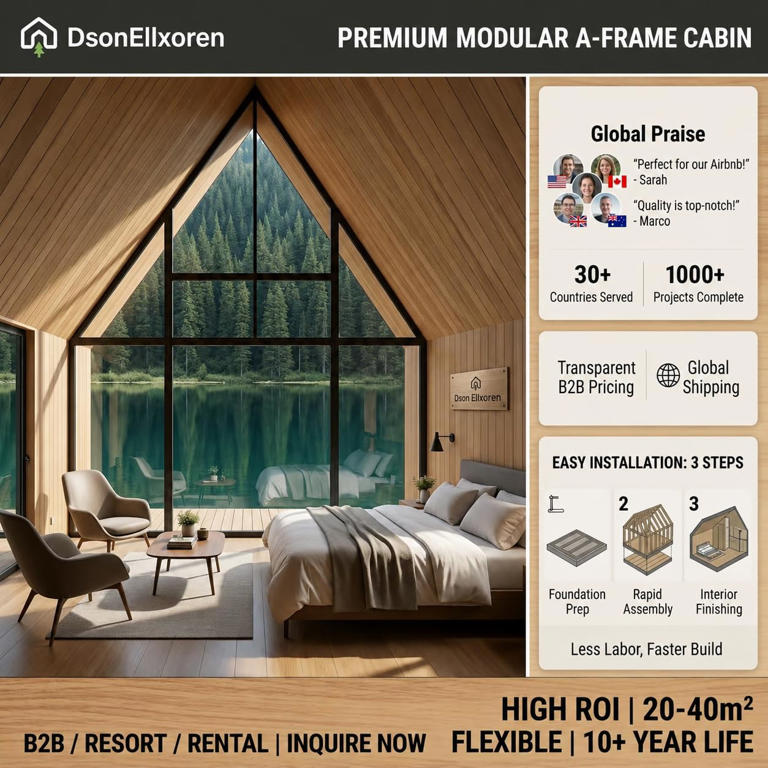 Amazon's selling a backyard cabin kit that looks straight out of a luxe ...