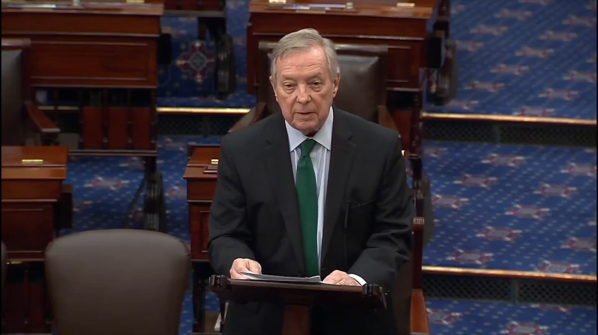 'It might be the Constitution': Sen. Durbin reminds complicit GOP ...