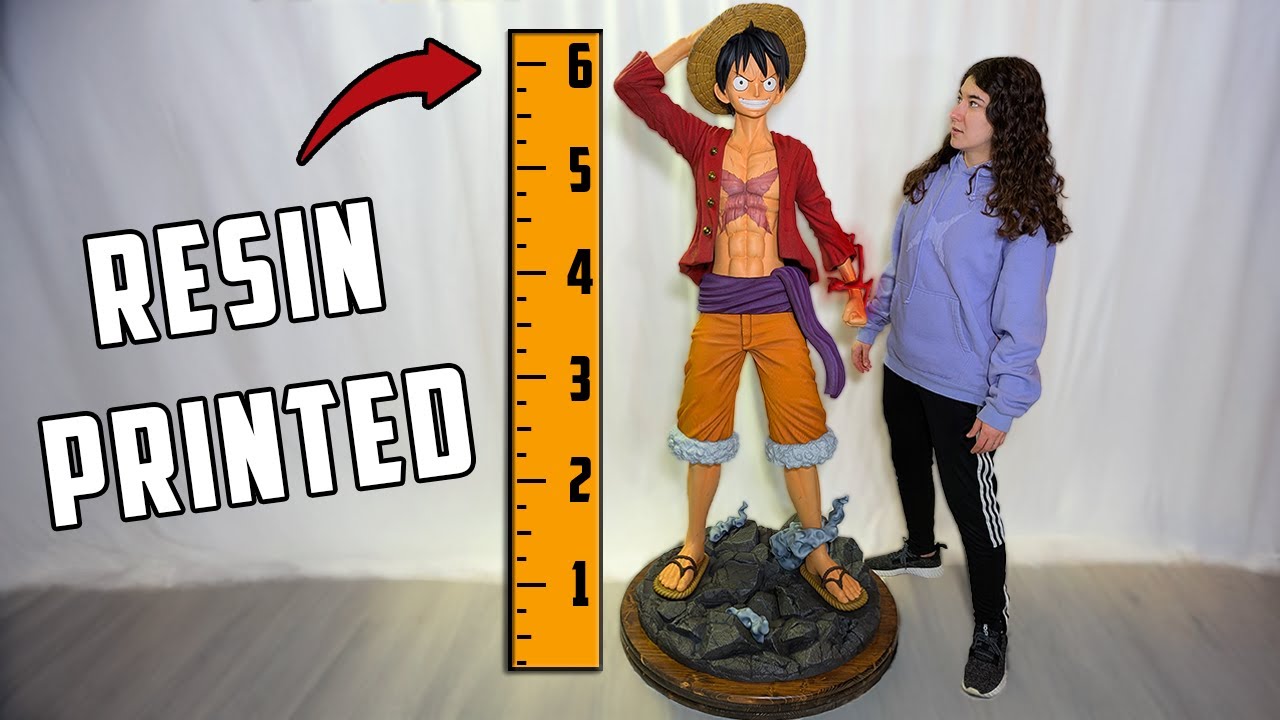 Inside my lifesize Luffy resin project