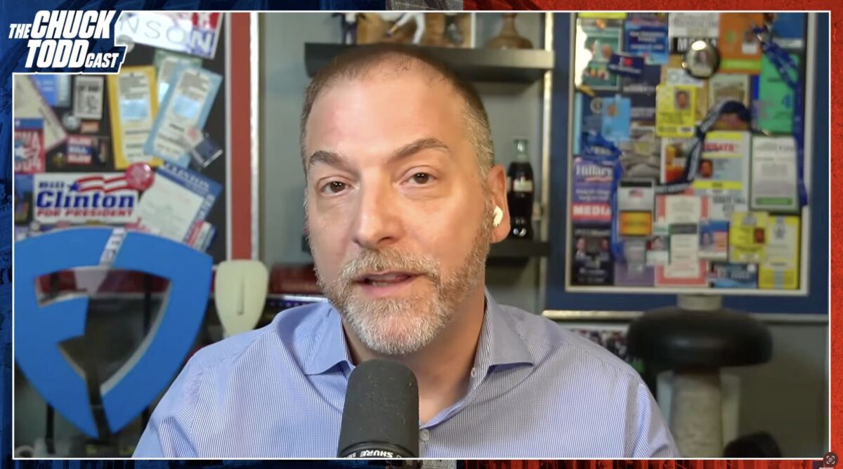 Chuck Todd says he’d bet on the 2028 GOP nominee being somebody with ...
