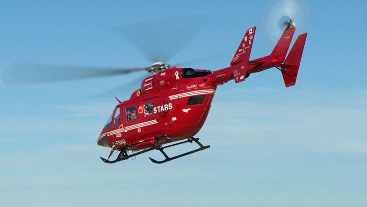 STARS airlifts patient to hospital after his ambulance, tractor collide ...