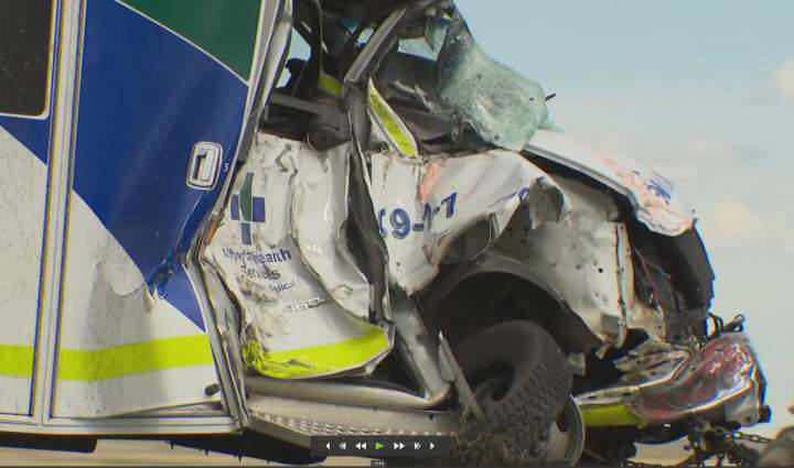 STARS airlifts patient to hospital after his ambulance, tractor collide ...