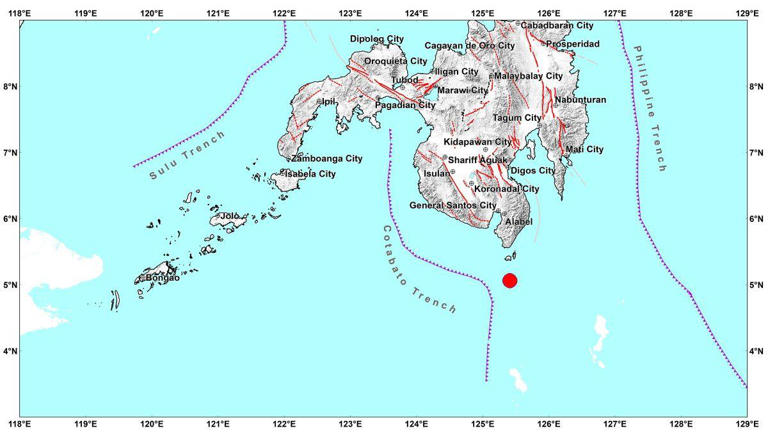 Three strong aftershocks hit Sarangani strong aftershocks hit Sarangani ...