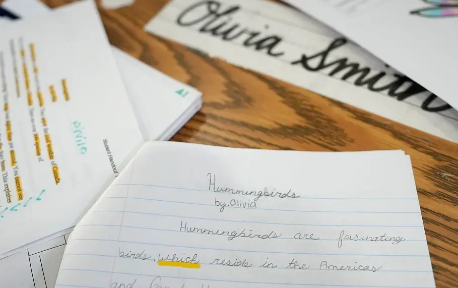 Why handwriting still shapes brilliant young writers