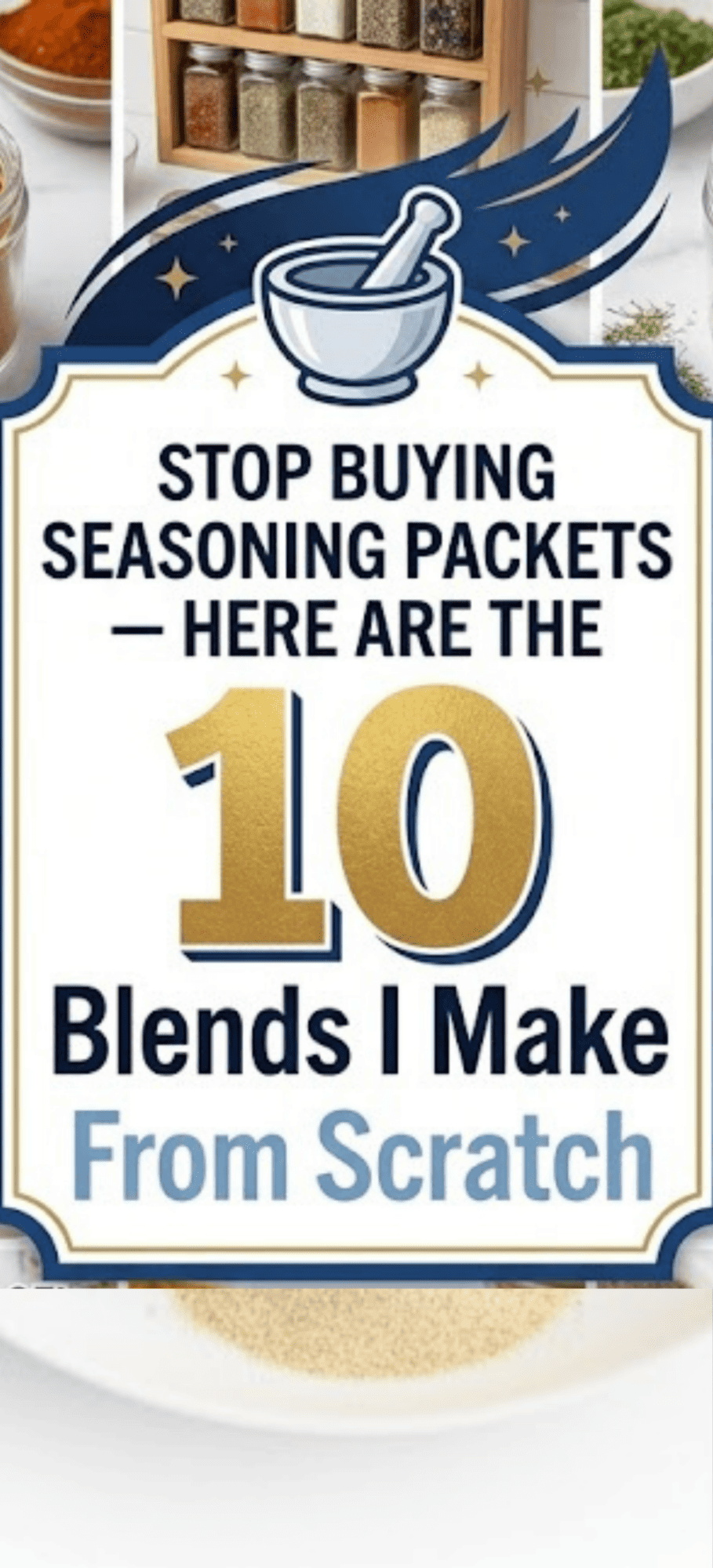Stop buying seasoning packets — here are the 10 blends I make from scratch