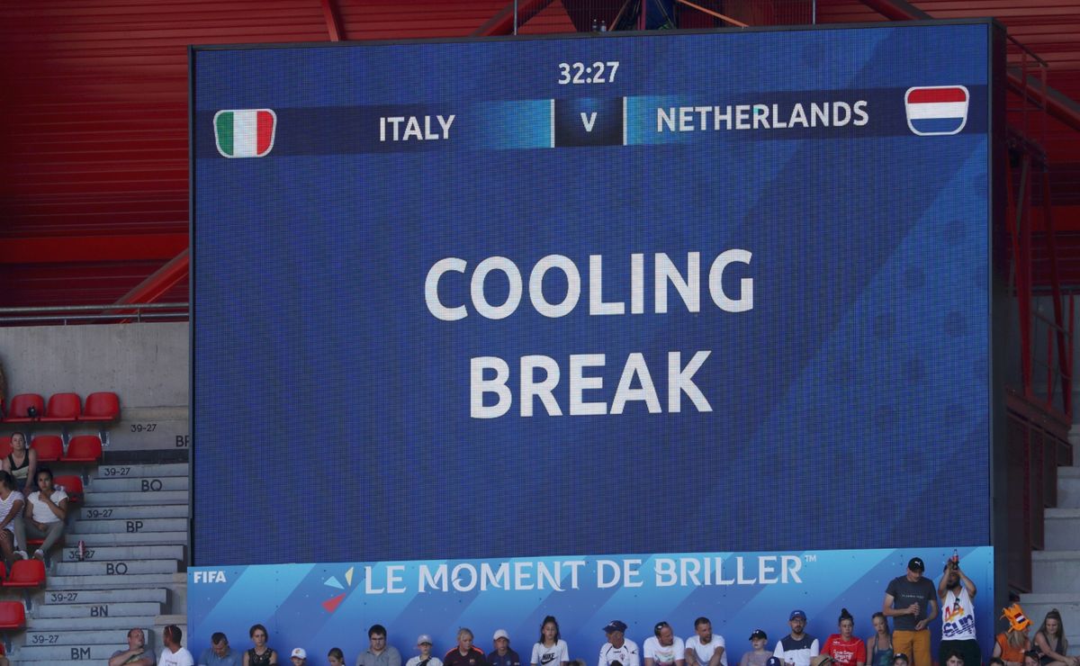 Cooling breaks to be used in 2026 FIFA World Cup matches, lasting three ...