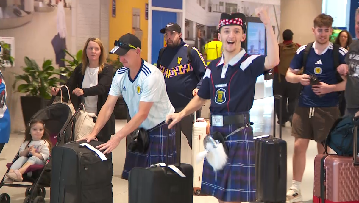 Wave of Scottish fans arrives in Boston ahead of city's first World Cup ...