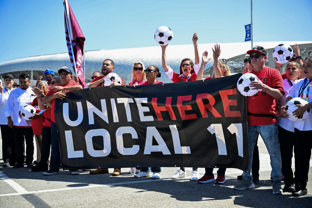Los Angeles stadium workers reach deal to head off World Cup strike