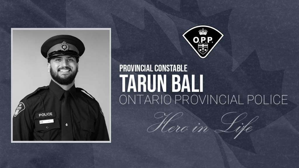 Suspect in custody after OPP officer killed in line of duty