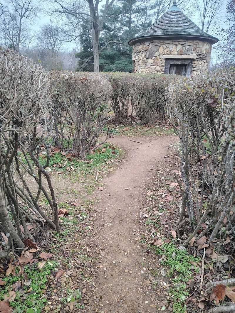 This secret Indiana hedge labyrinth turns a casual nature walk into a ...