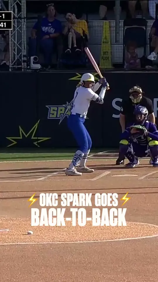 The OKC Spark bats are hot 🔥 | Bats