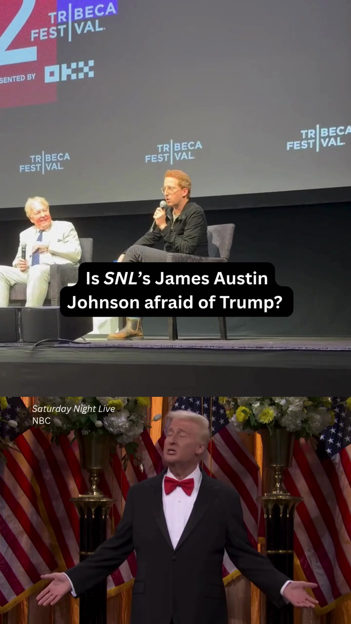 Is SNL's James Austin Johnson afraid of Trump?