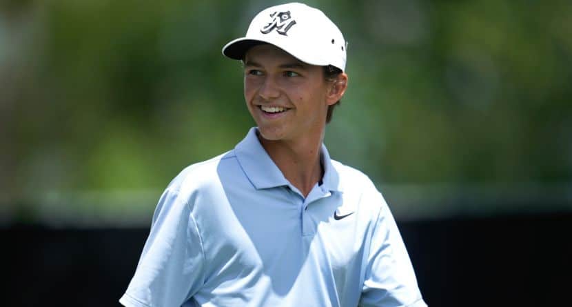 Miles Russell qualifies for the US Open at age 17 with Tiger Woods' son ...