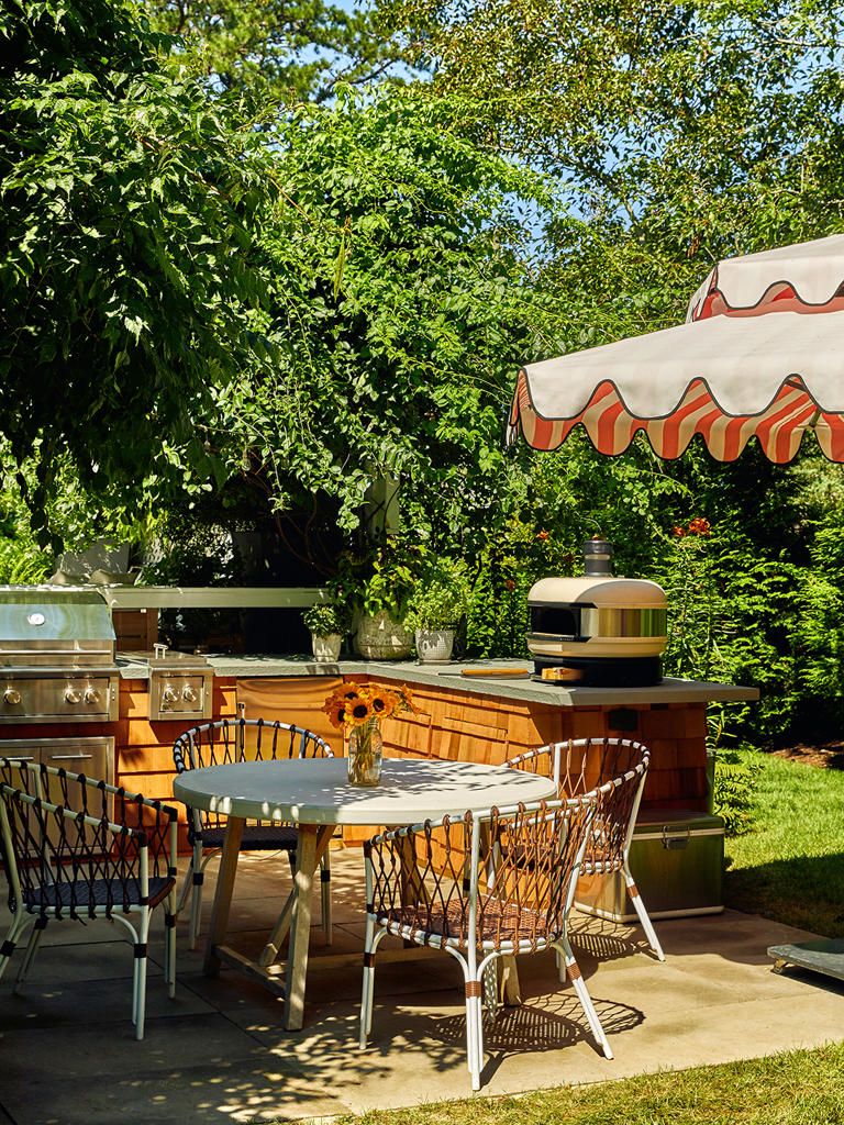 This summer, the outdoor kitchen is all grown up