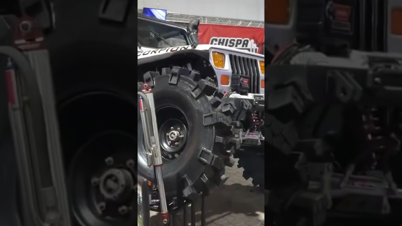 How cool is this Jeep Wrangler YJ?