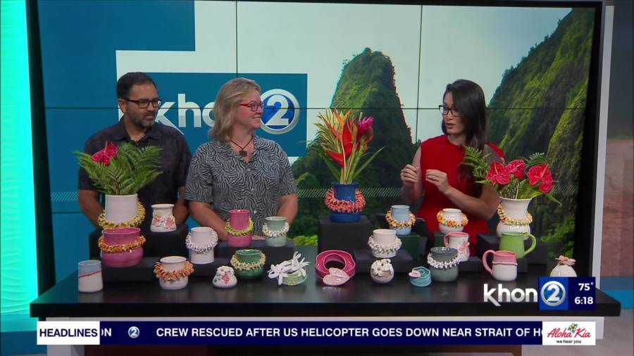 Artist’s passion blossoms into local business, showcases island flowers
