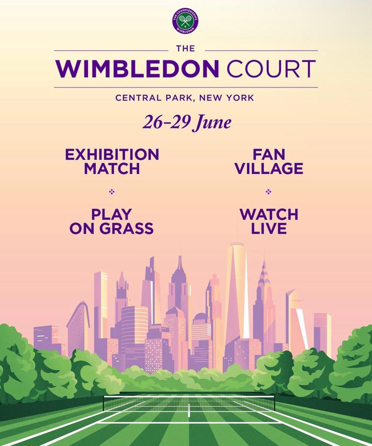 Wimbledon set to bring iconic grass court to Central Park: What to know