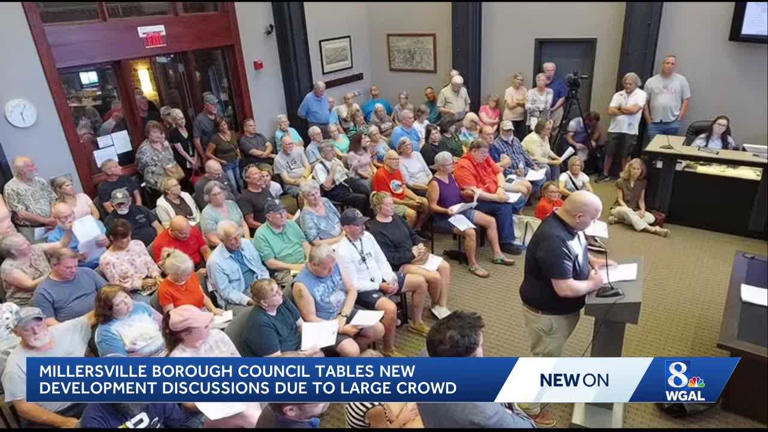 Millersville housing debate tabled after crowd packs council meeting