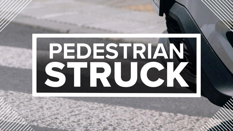 Pedestrian injured after being hit by car in Point Place