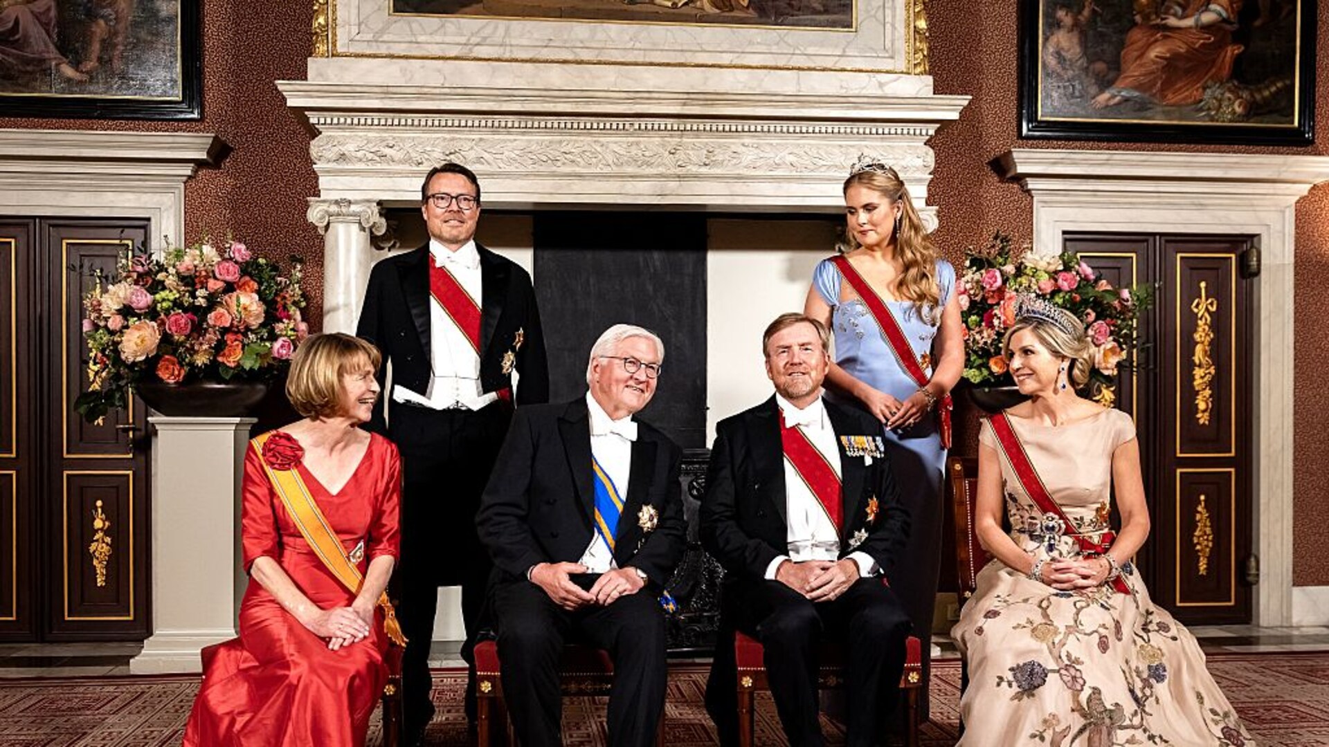 Hier bekommt Elke Büdenbender einen royal Lach-Flash